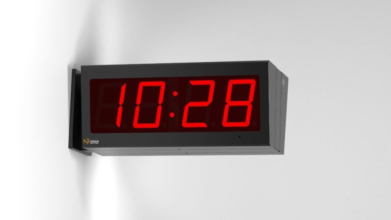 TimeCast™ Digital Clocks | National Time & Signal