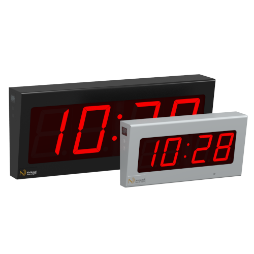 TimeCast™ Wired Digital Clocks | National Time & Signal