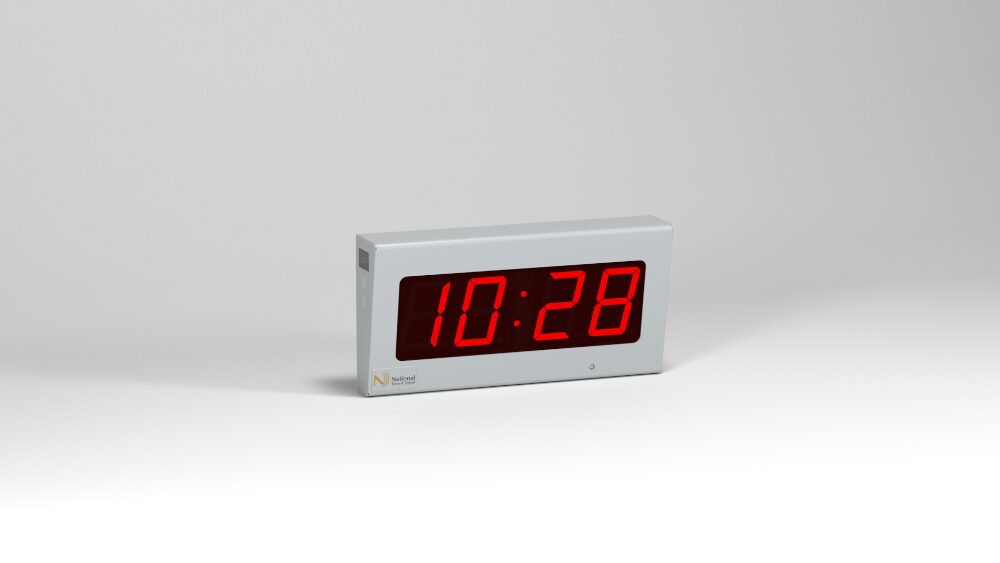 TimeCast™ Wired Digital Clocks | National Time & Signal